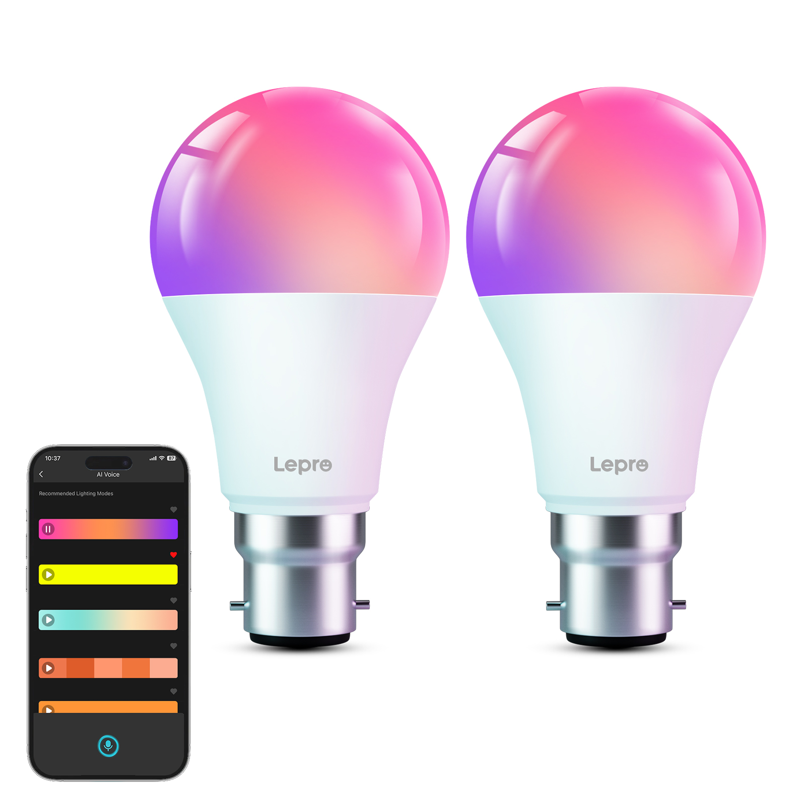 Lepro AI Generated Lighting, Smart Lamps, Light Bulbs, Light Fittings.