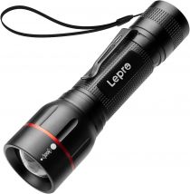 Lepro LED Torch with Clip, LE2050 Torch, 5 Lighting Modes, Water ...