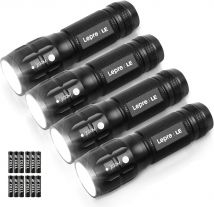 LE LED Torch, LE1000 Powerful Handheld Flashlight, Super Bright, Pocket ...