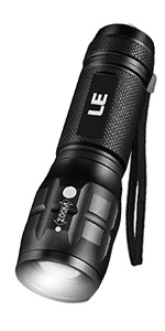 LE LED Torch, Super Bright LP3000 Torch, IPX7 Waterproof, 5 Lighting ...